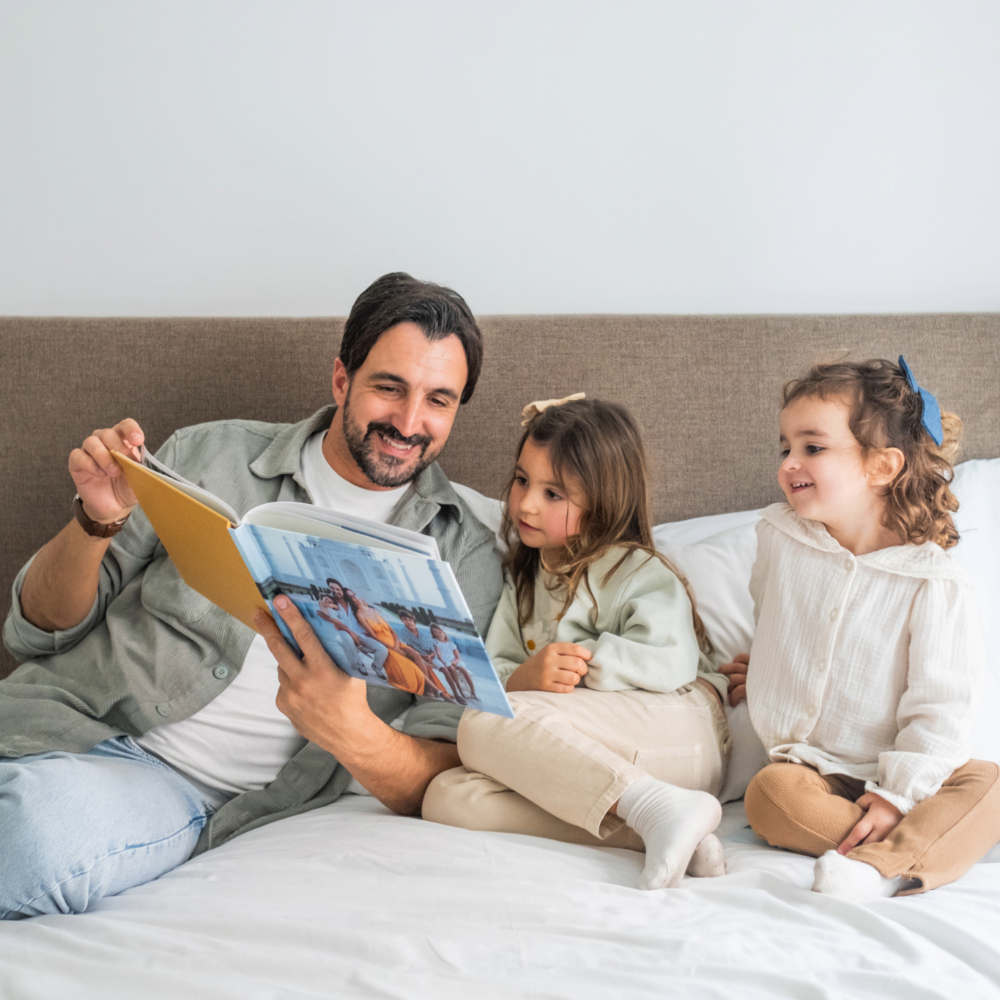 Álbum Press 28 x 23 cm | Abertura tipo livro — Dreambooks